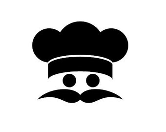 Chef Decal | Etsy