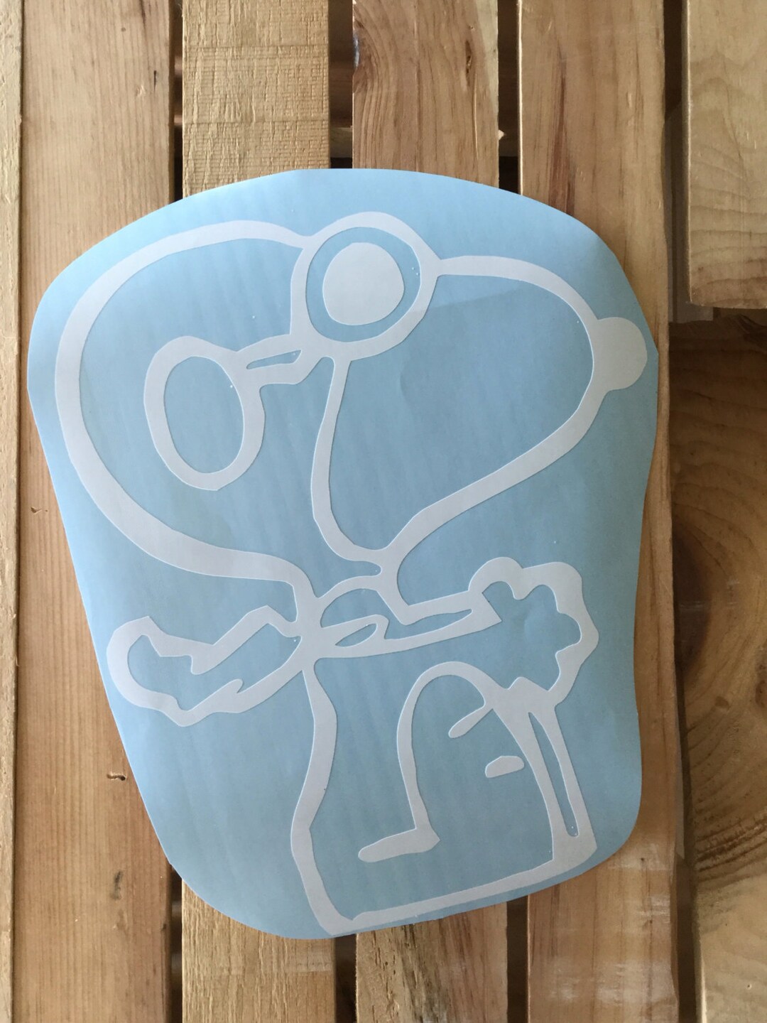 Flying Snoopy Vinyl Decal Sticker - Etsy