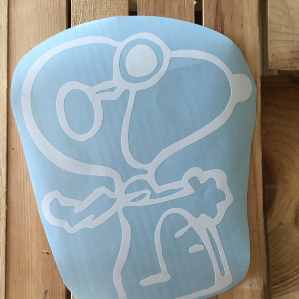Snoopy Car Decal - Etsy