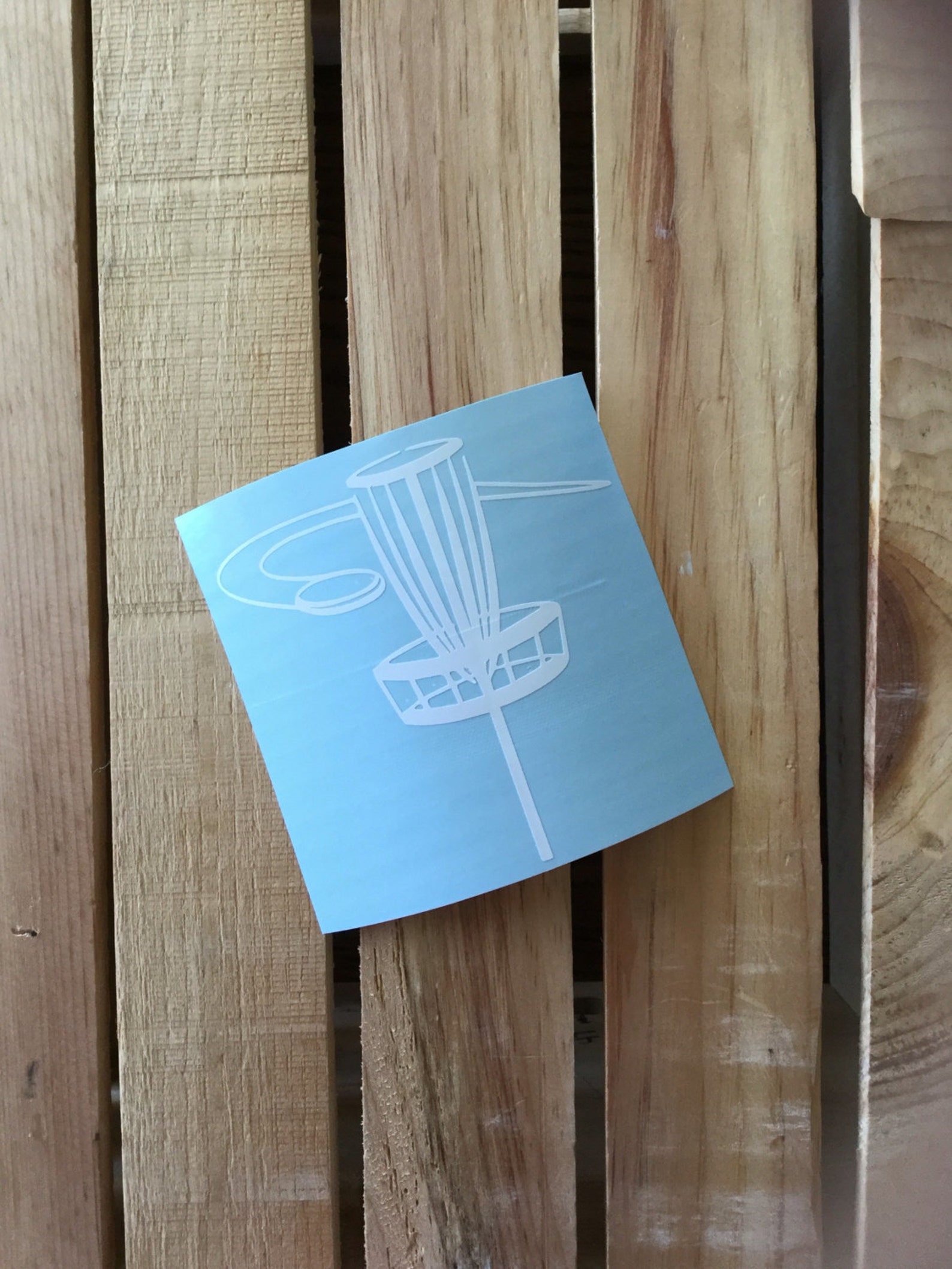 Disc Golf Vinyl Decal Sticker - Etsy