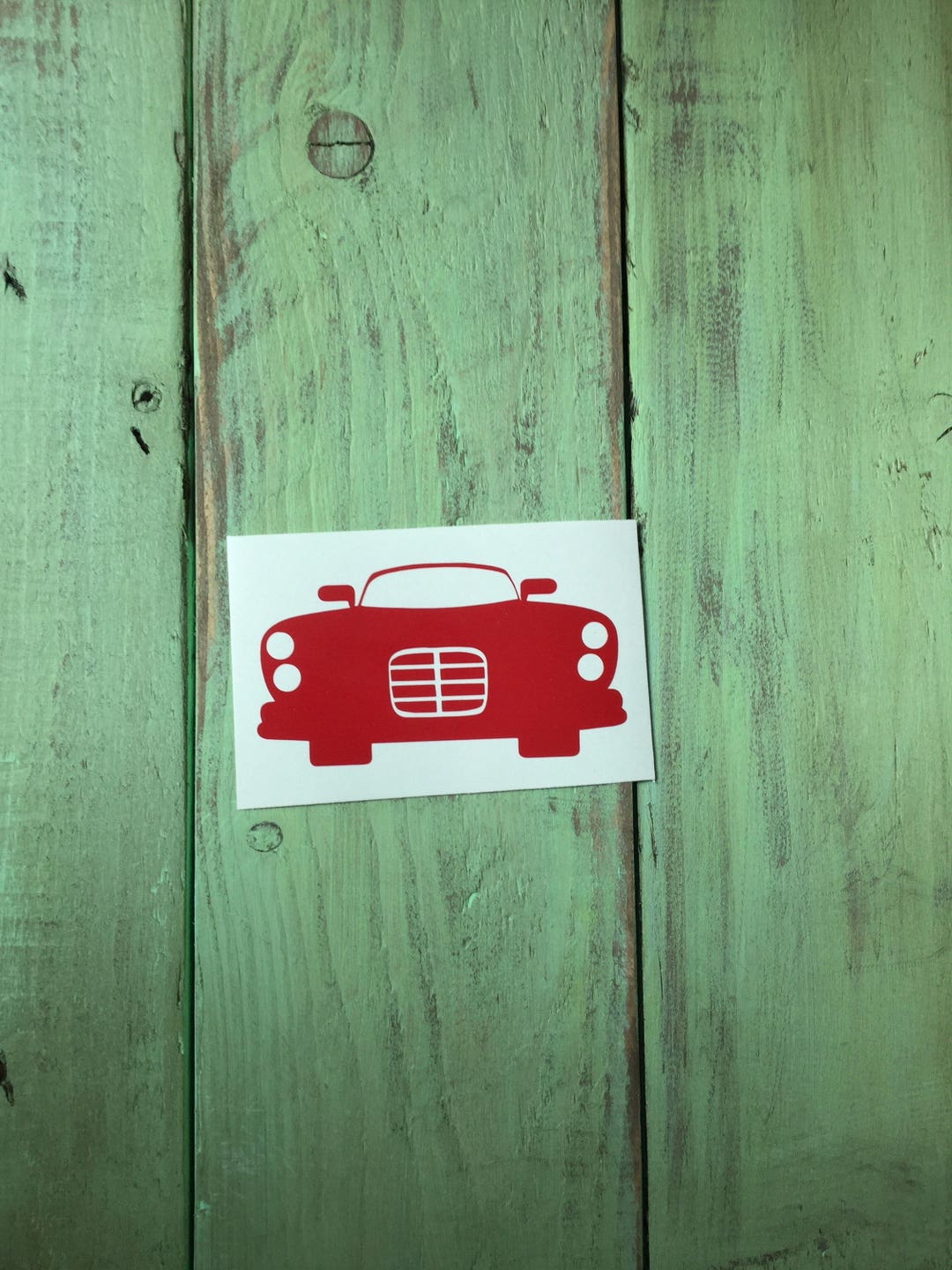 Classic Vintage Car Vinyl Decal Sticker - Etsy