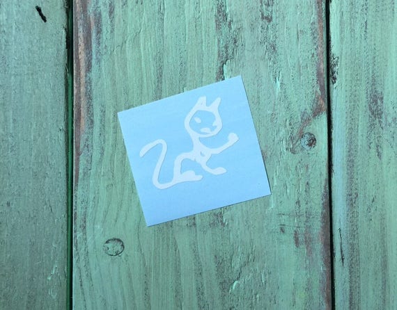 Cat Zombie Family Vinyl Decal Sticker | Etsy