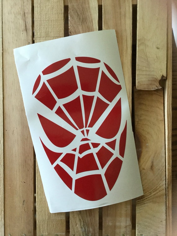 Spiderman Vinyl Decal Sticker | Etsy
