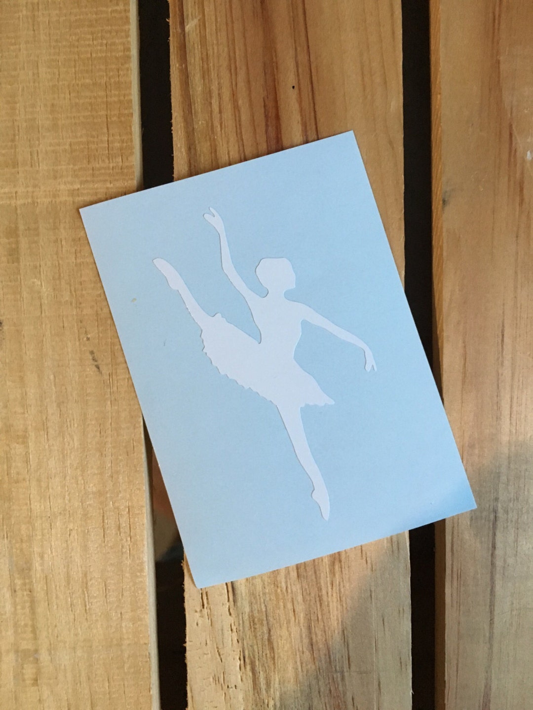 Ballet Dancer Vinyl Decal Sticker - Etsy