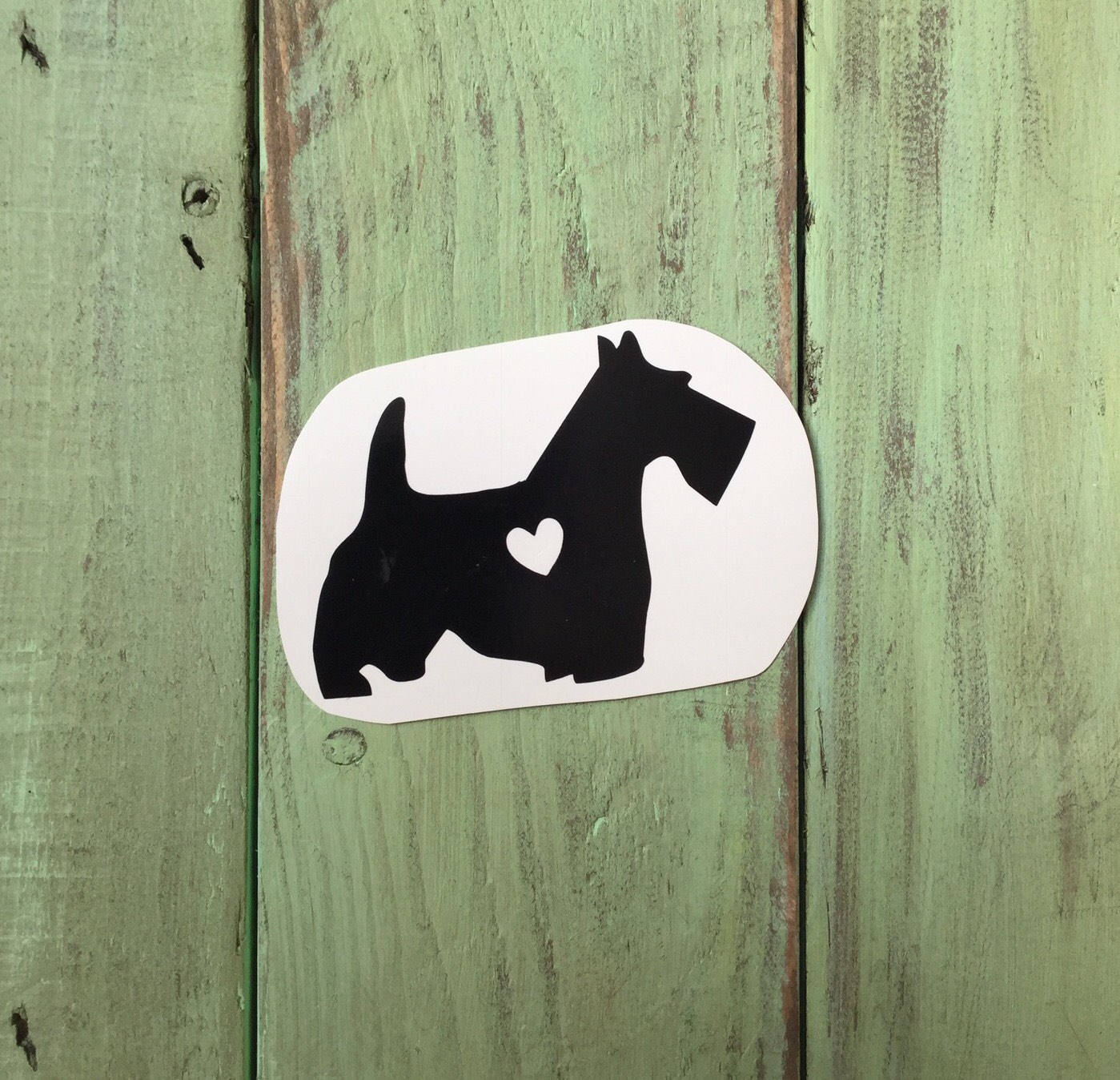I Love My Scotty Vinyl Decal Sticker - Etsy