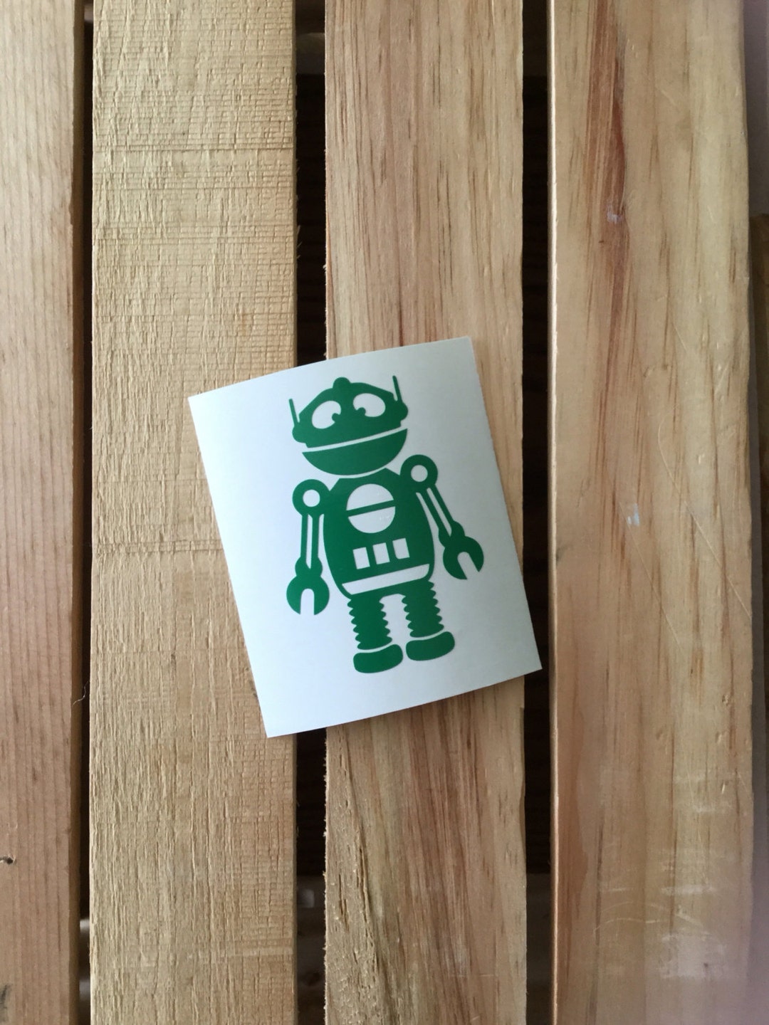 Boy Robot Vinyl Decal Sticker - Etsy