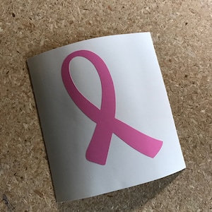 Cancer Awareness Ribbon Vinyl Decal Sticker - Etsy