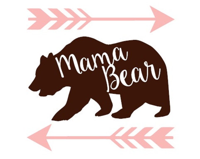 Baby Bear Decal Yeti Decal Yeti Sticker Tumbler Decal Car Decal Vinyl ...