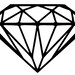 Diamond Vinyl Decal Sticker - Etsy