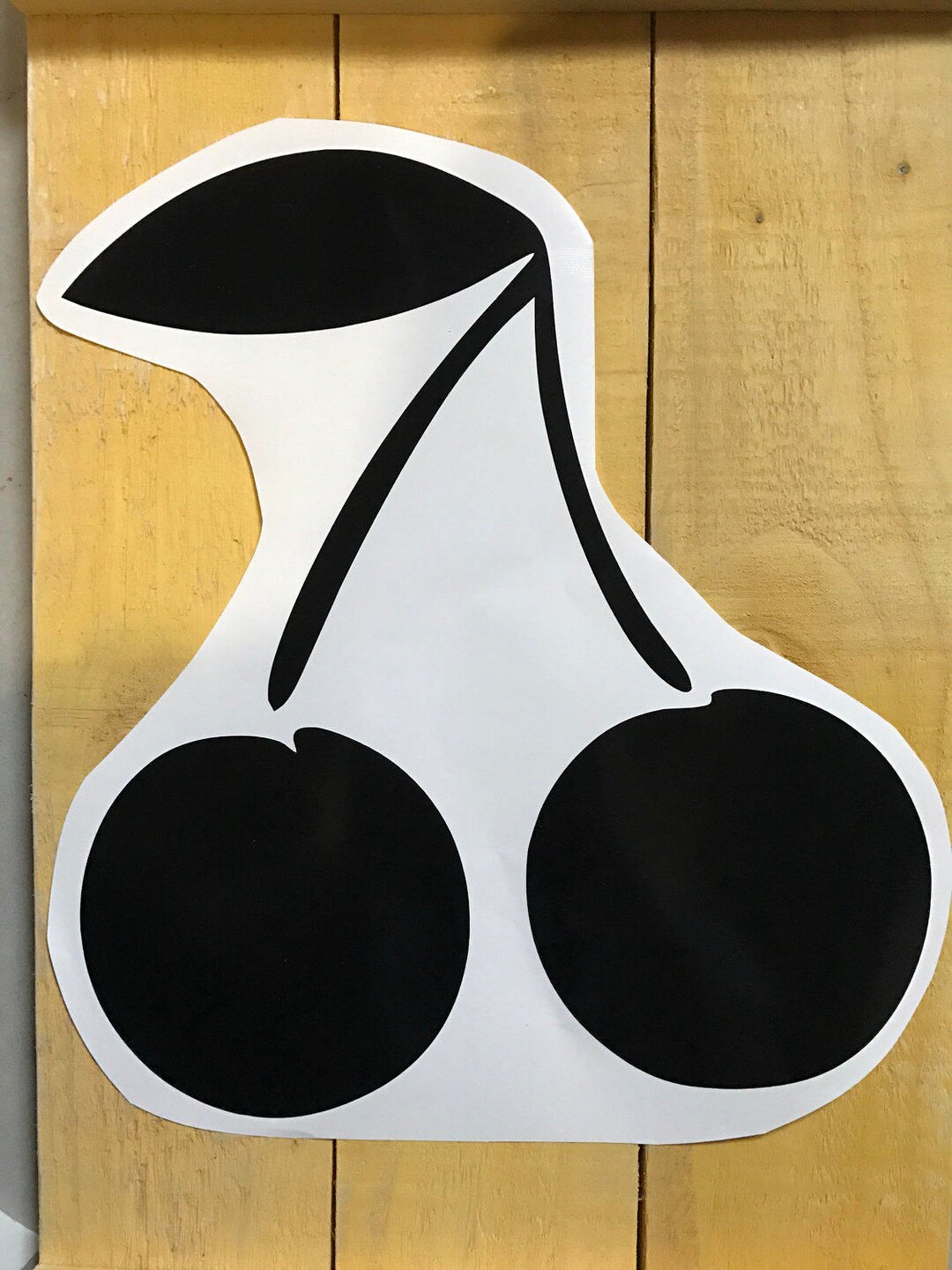 Cherries Vinyl Decal Sticker - Etsy