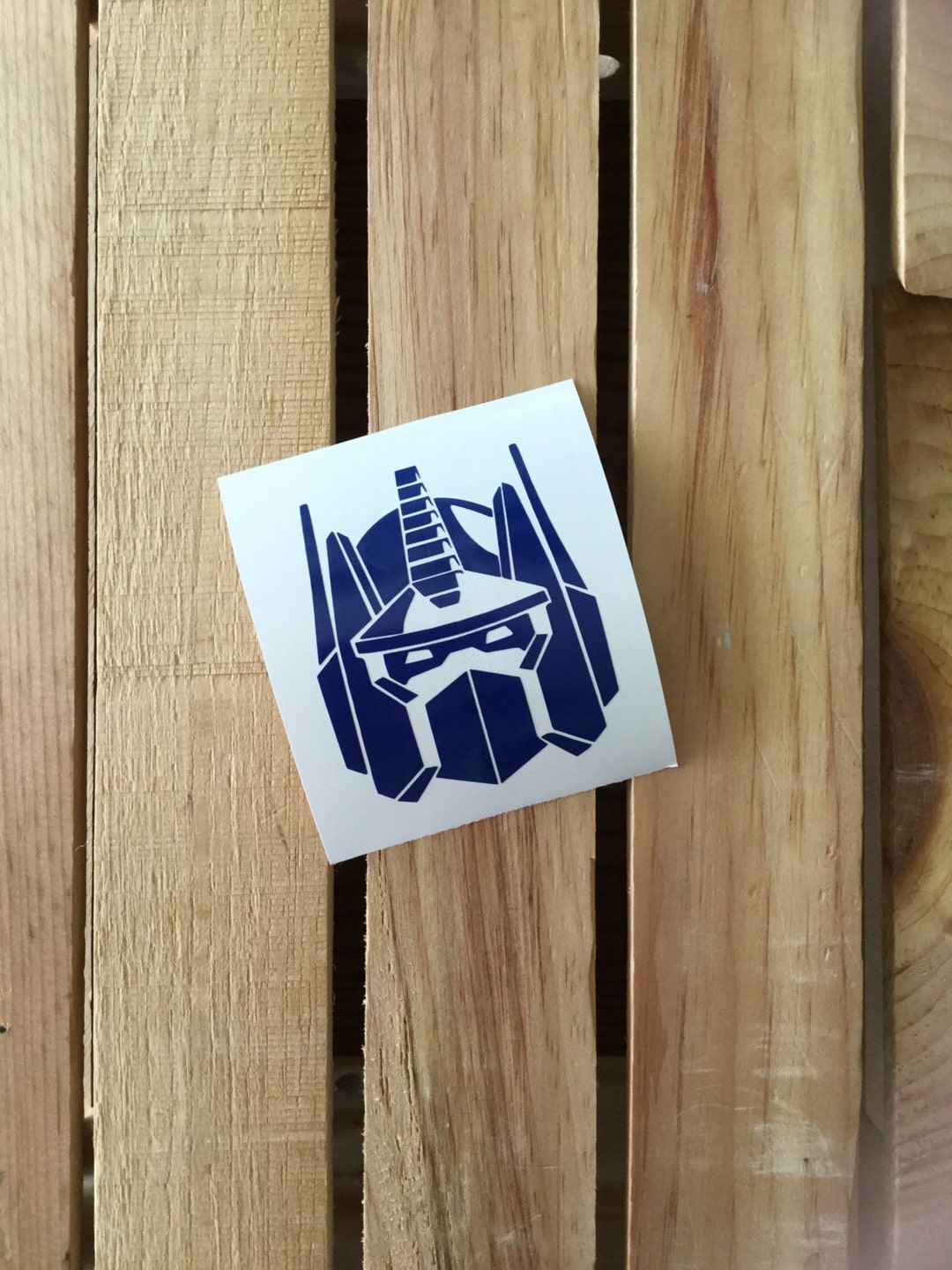 Optimus Prime Vinyl Decal Sticker - Etsy