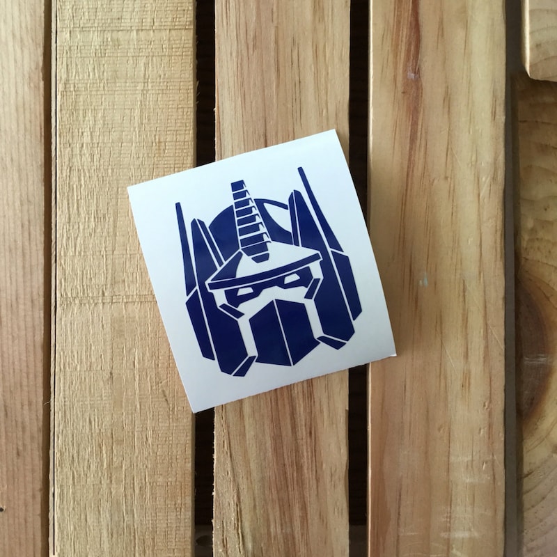 Optimus Prime Decal - Etsy