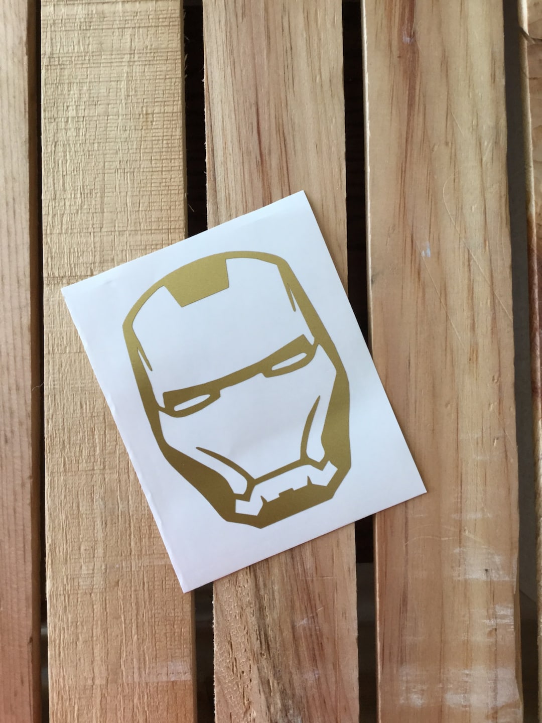 Iron Man Vinyl Decal Sticker - Etsy