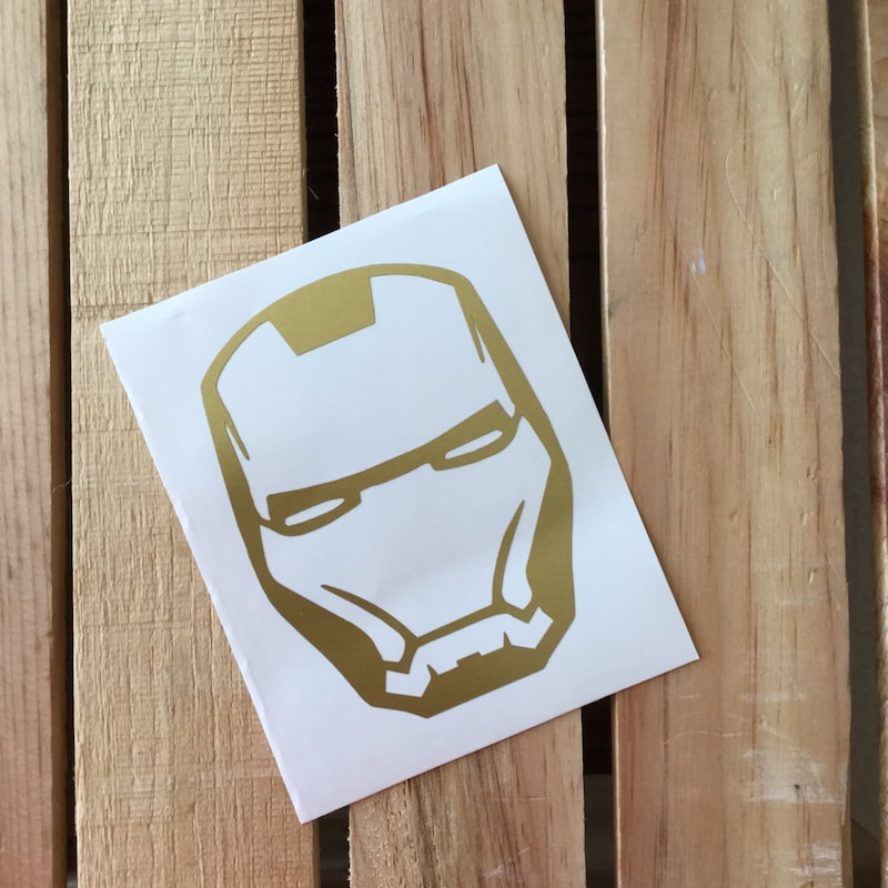Iron Man Decal - Etsy