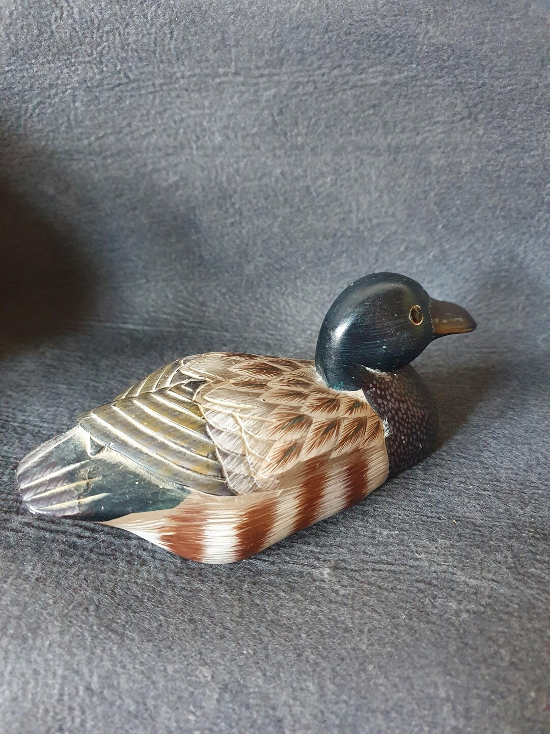 Duck Paperweight Vintage Realistic Bird Lovers Gift Ducks Decorative ...