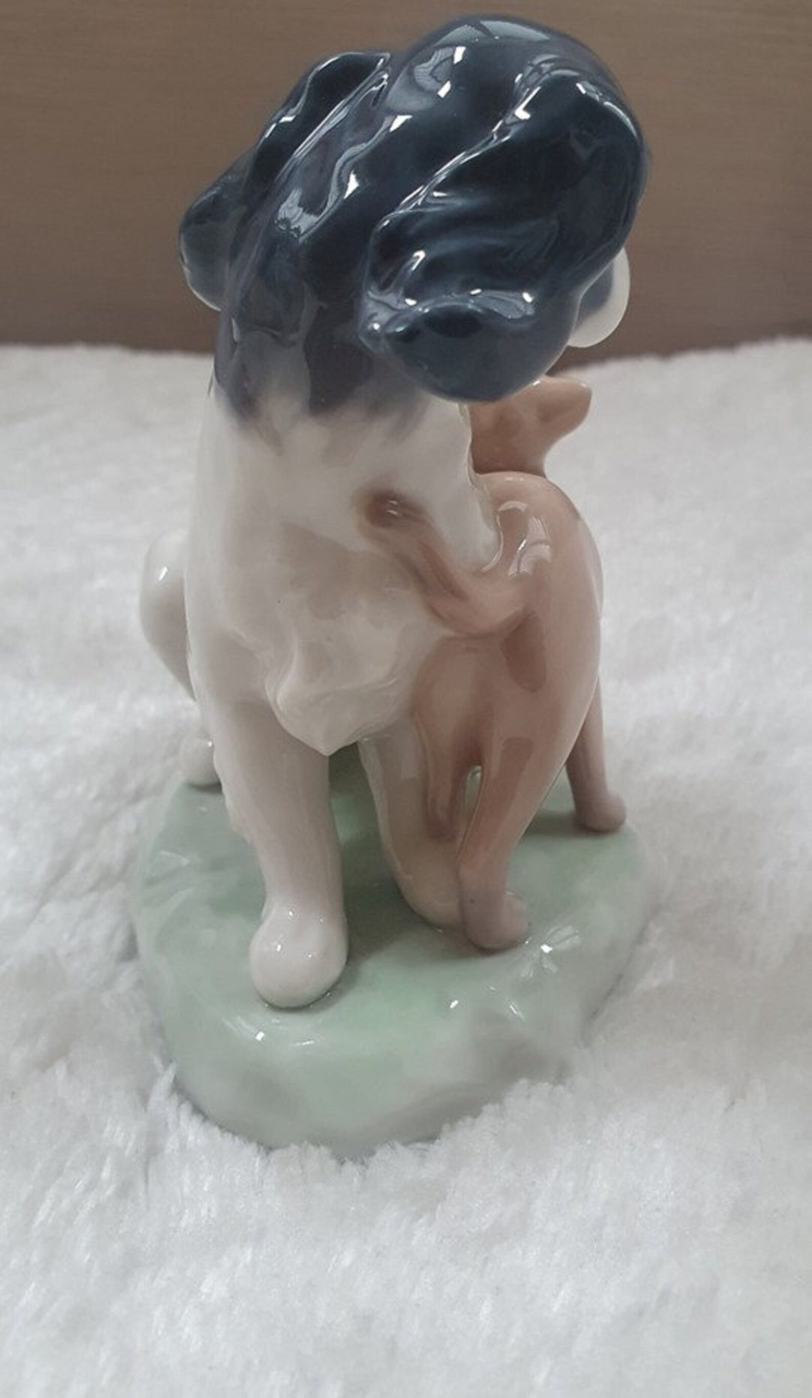 Lladro NAO Dog and Cat in Harmony Retiered, Vintage Figurine Porcelain ...