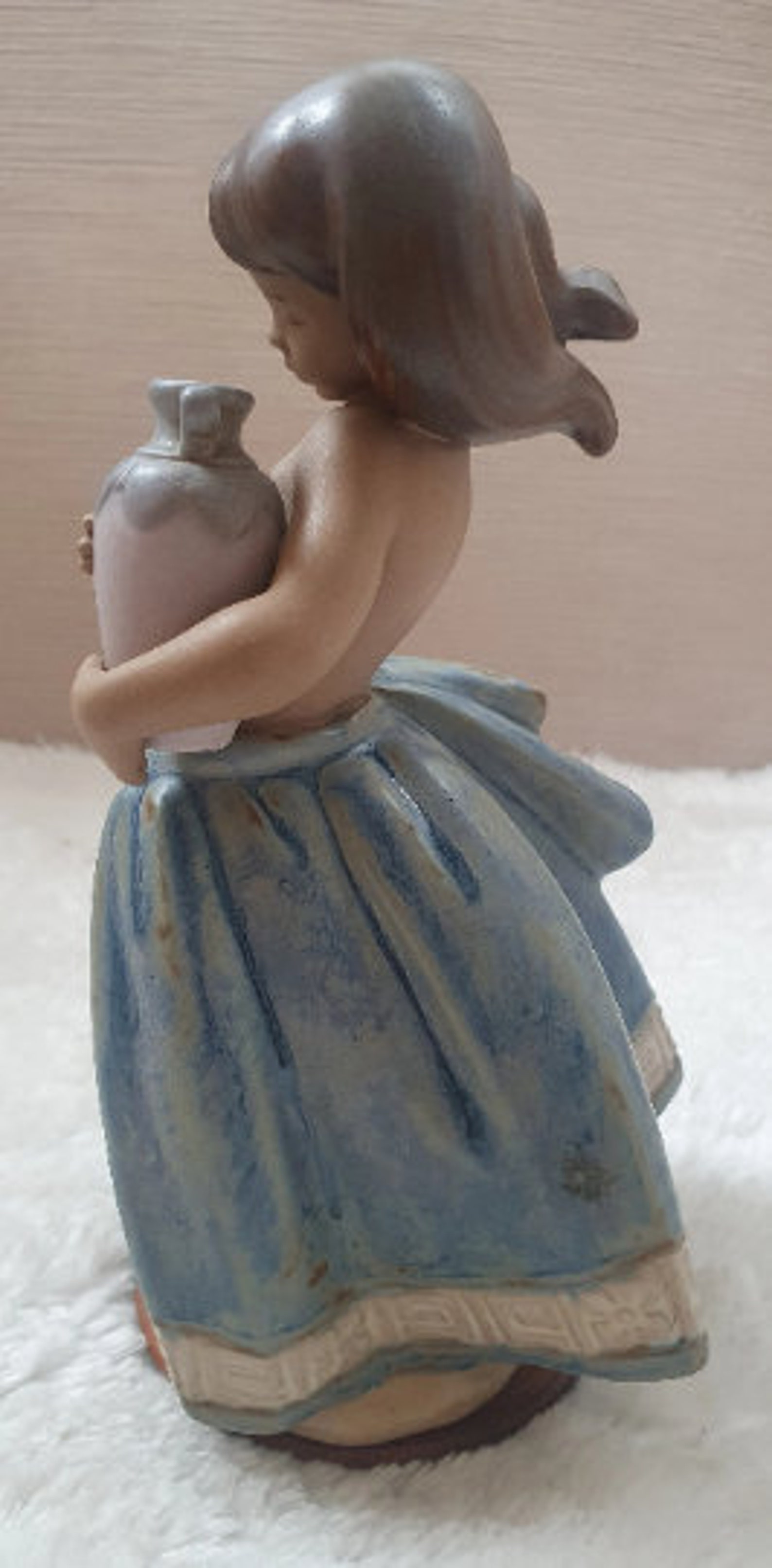 Lladro Figurines Porcelain Doll Statues or Sculptures Gres 2331 Young ...