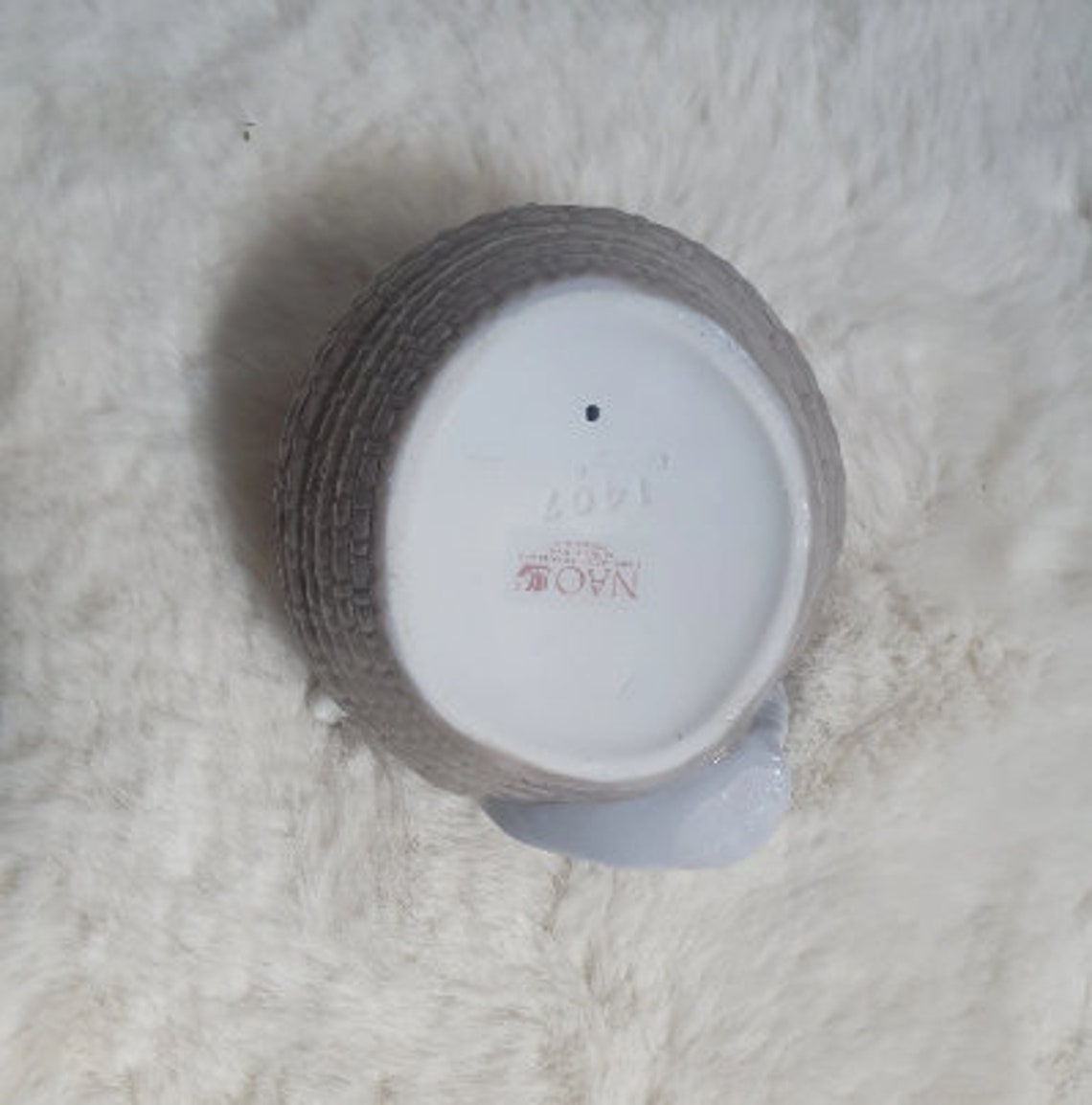 Lladró Figurine NAO Cat in Basket With Wool and Blanket - Etsy UK