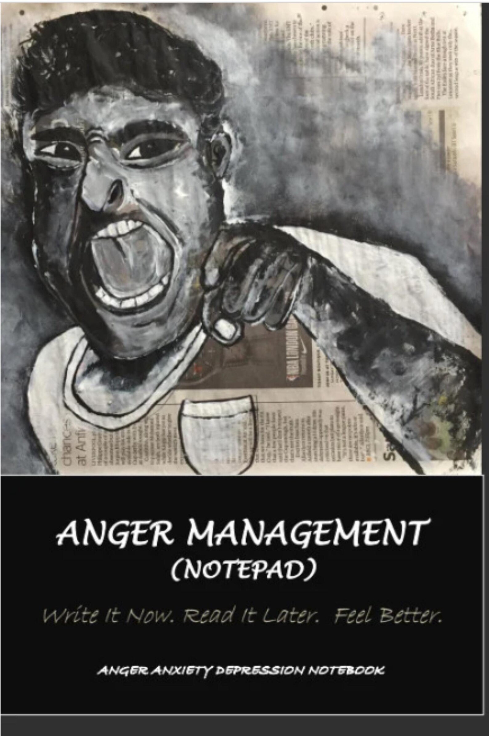Anger Management Journal Diary for Self Help Journaling Daily Anger ...