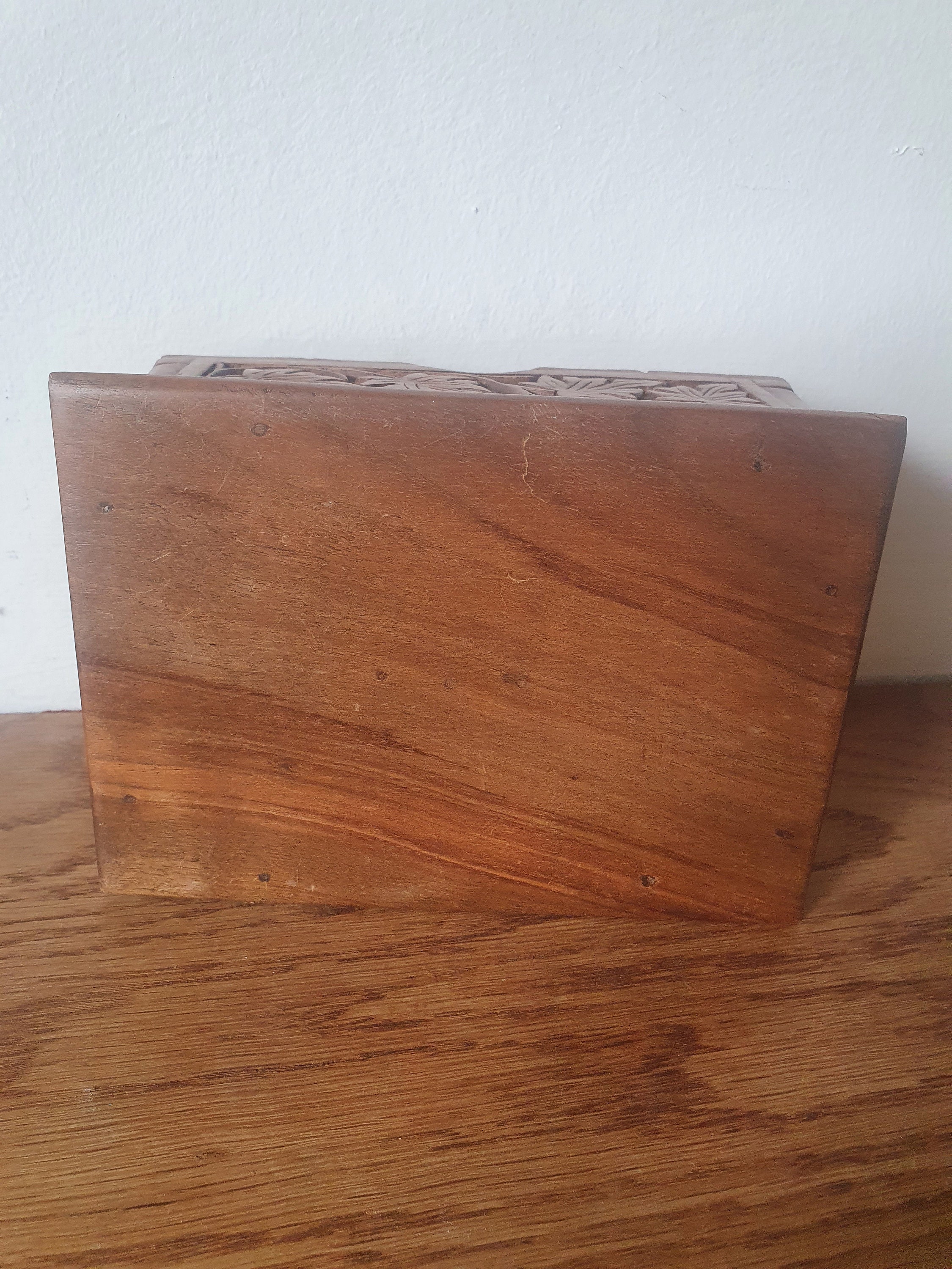 Vintage Wooden Cigarettes Dispenser Box Container, Antique Collection ...