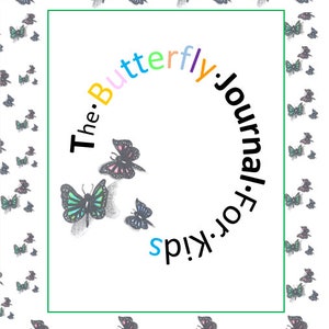 Butterfly Journal for Kids, Instant Download, PDF Planner, Printable ...