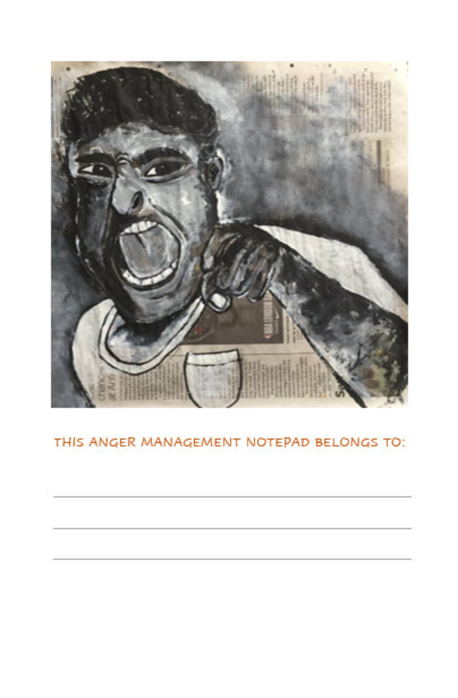 Anger Management Journal Diary for Self Help Journaling Daily Anger ...