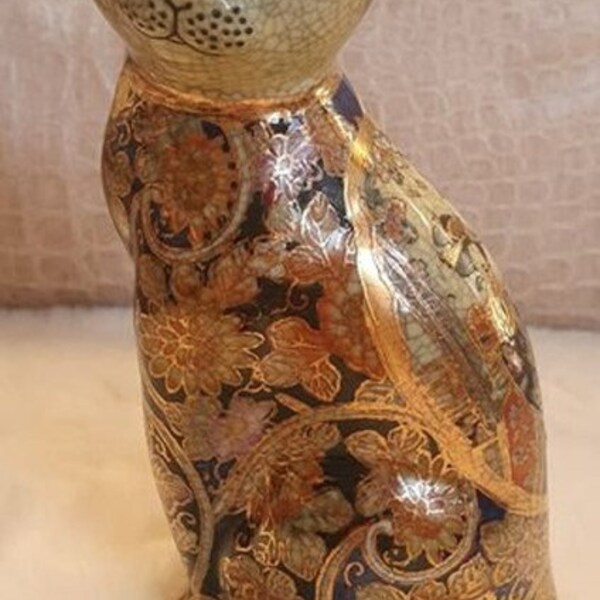Chinese Cat Figurine - Etsy