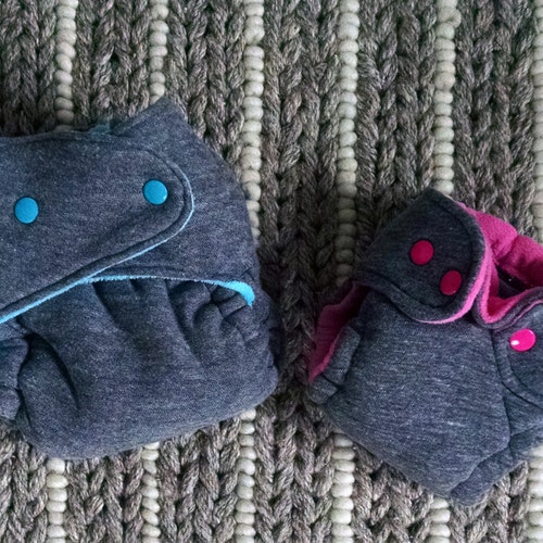 Newborn Hybrid Fitted Cloth Diaper Pattern and Tutorial - Etsy