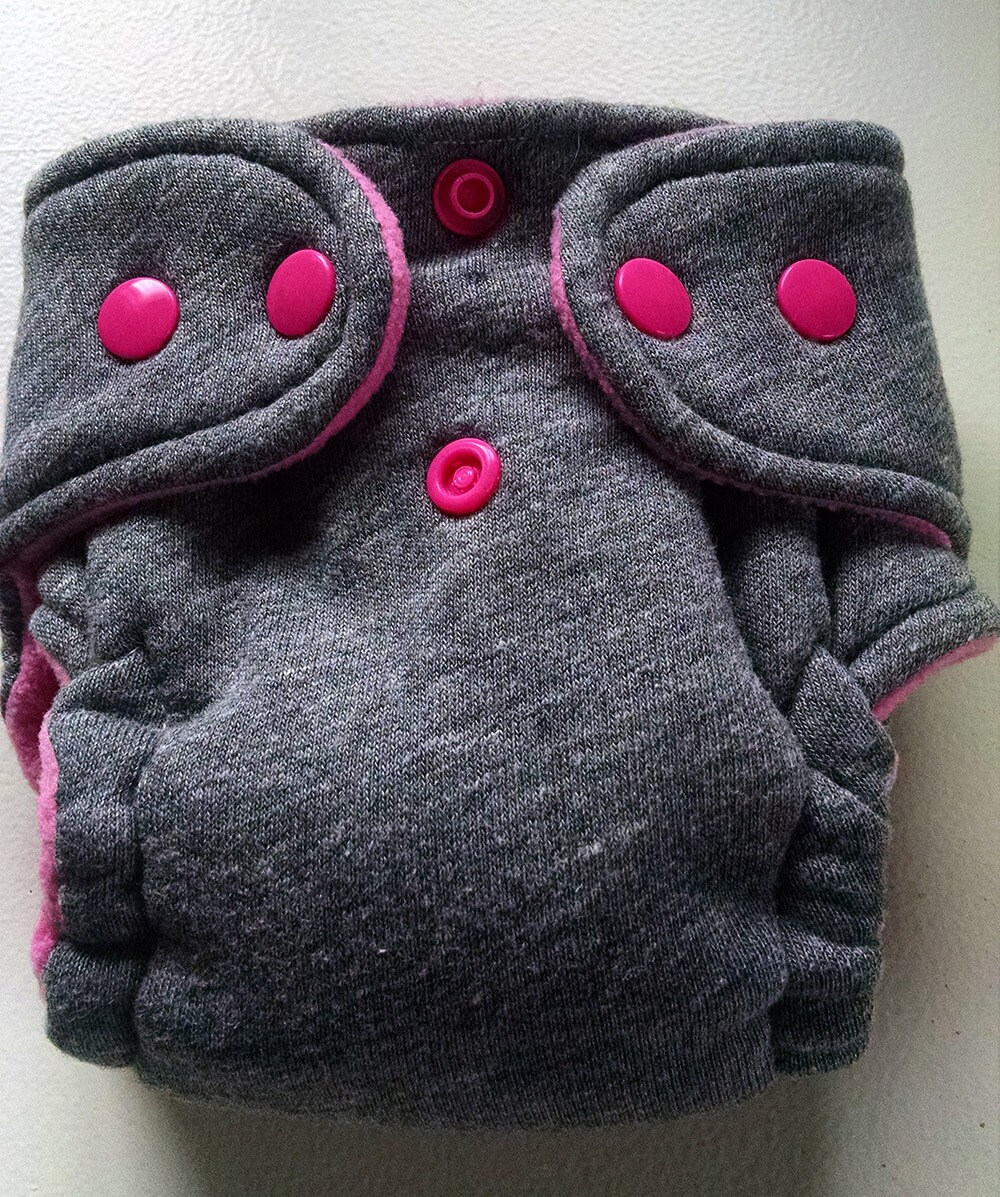 Newborn Hybrid Fitted Cloth Diaper Pattern and Tutorial - Instant ...
