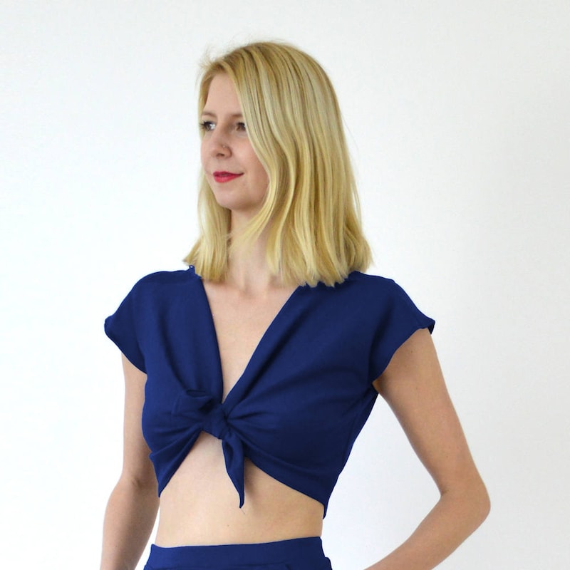 Midriff Tops For Women Etsy