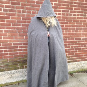 GREY Cape Custom Made to Fit Small to Xlarge in Any Color - Etsy