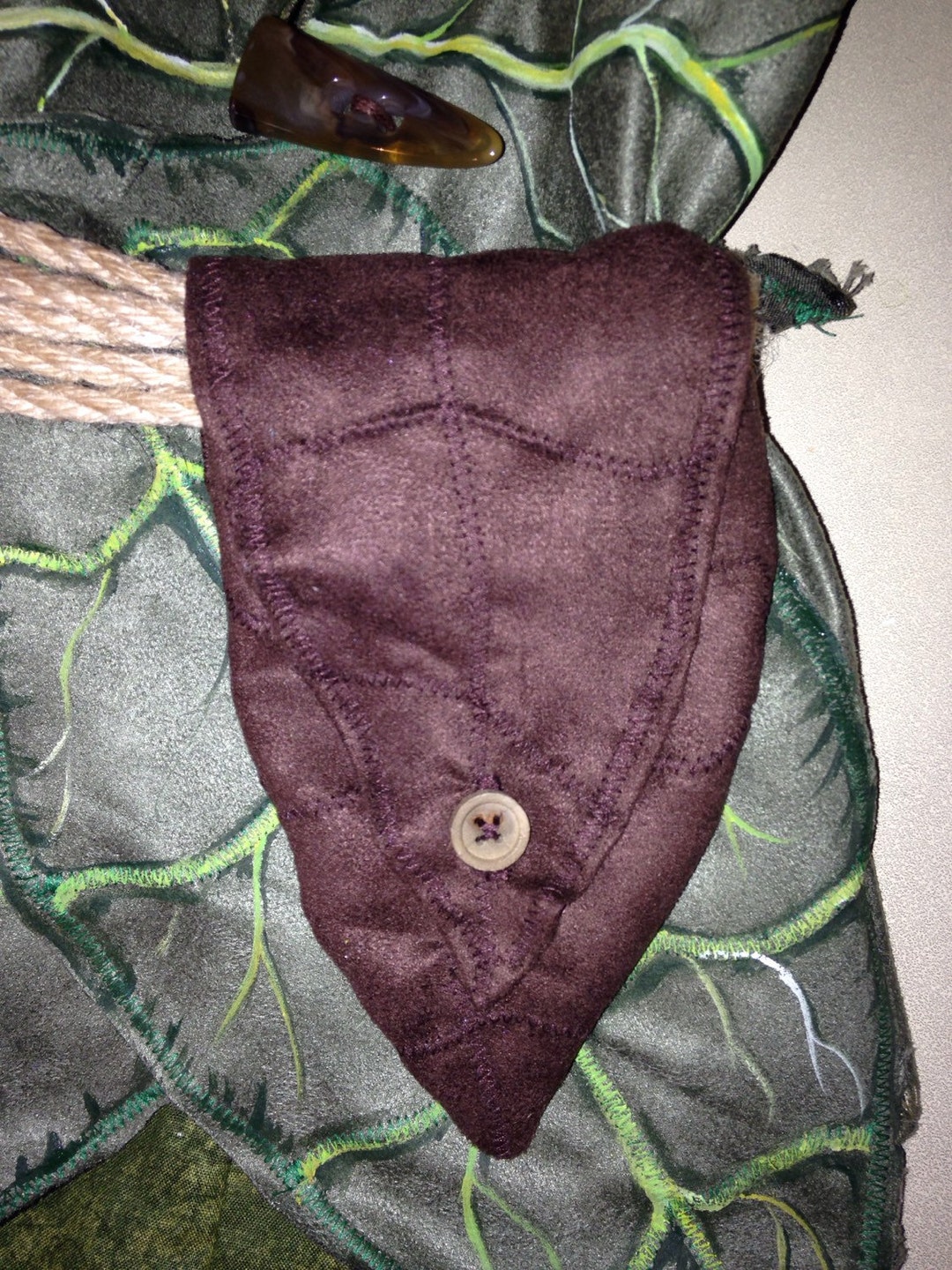 Woodland Leaf Pouch for Children to Adults - Etsy