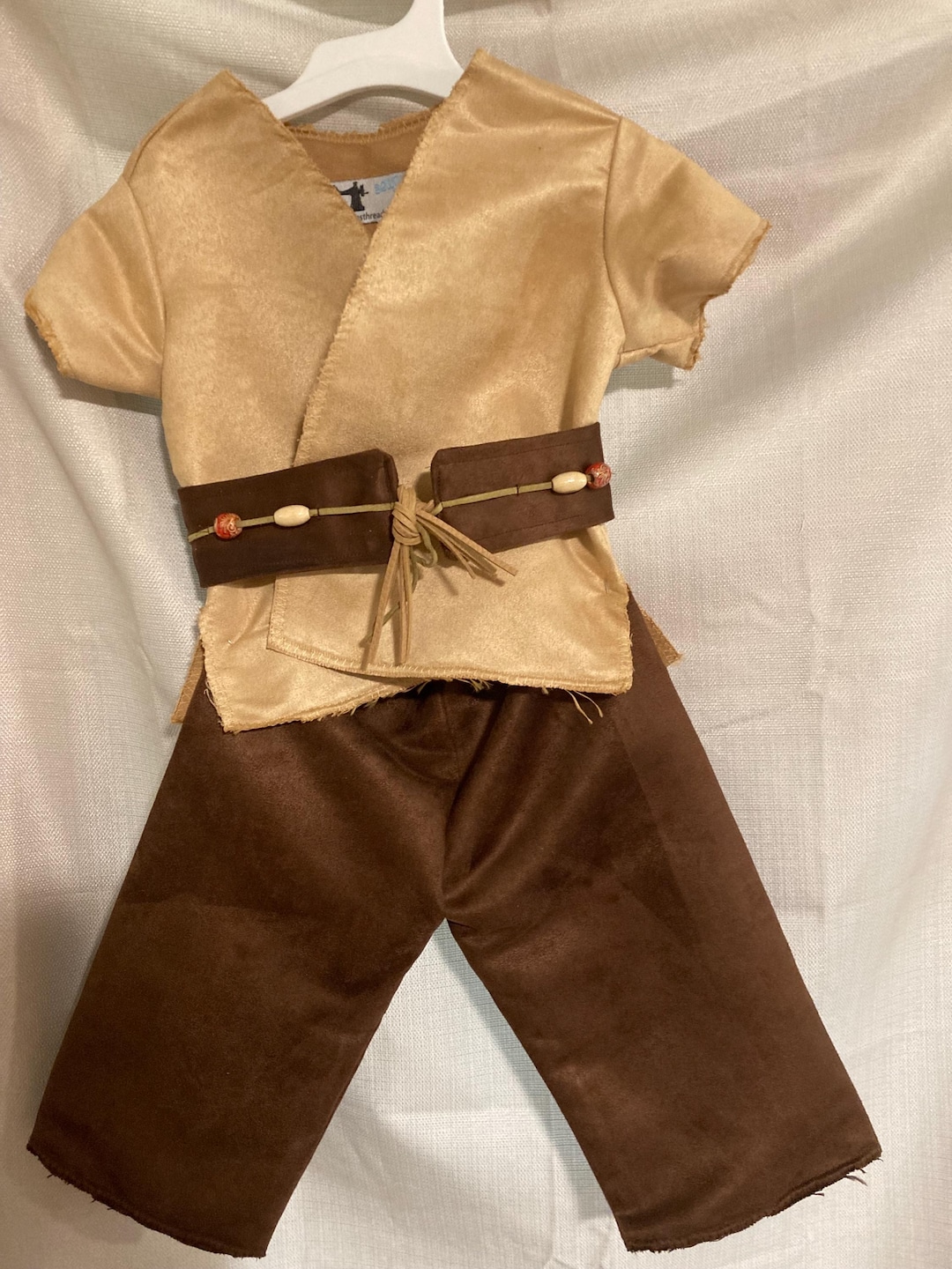 Baby Native American Tunic and Pants and Belt With Fringes and Beads 03 ...