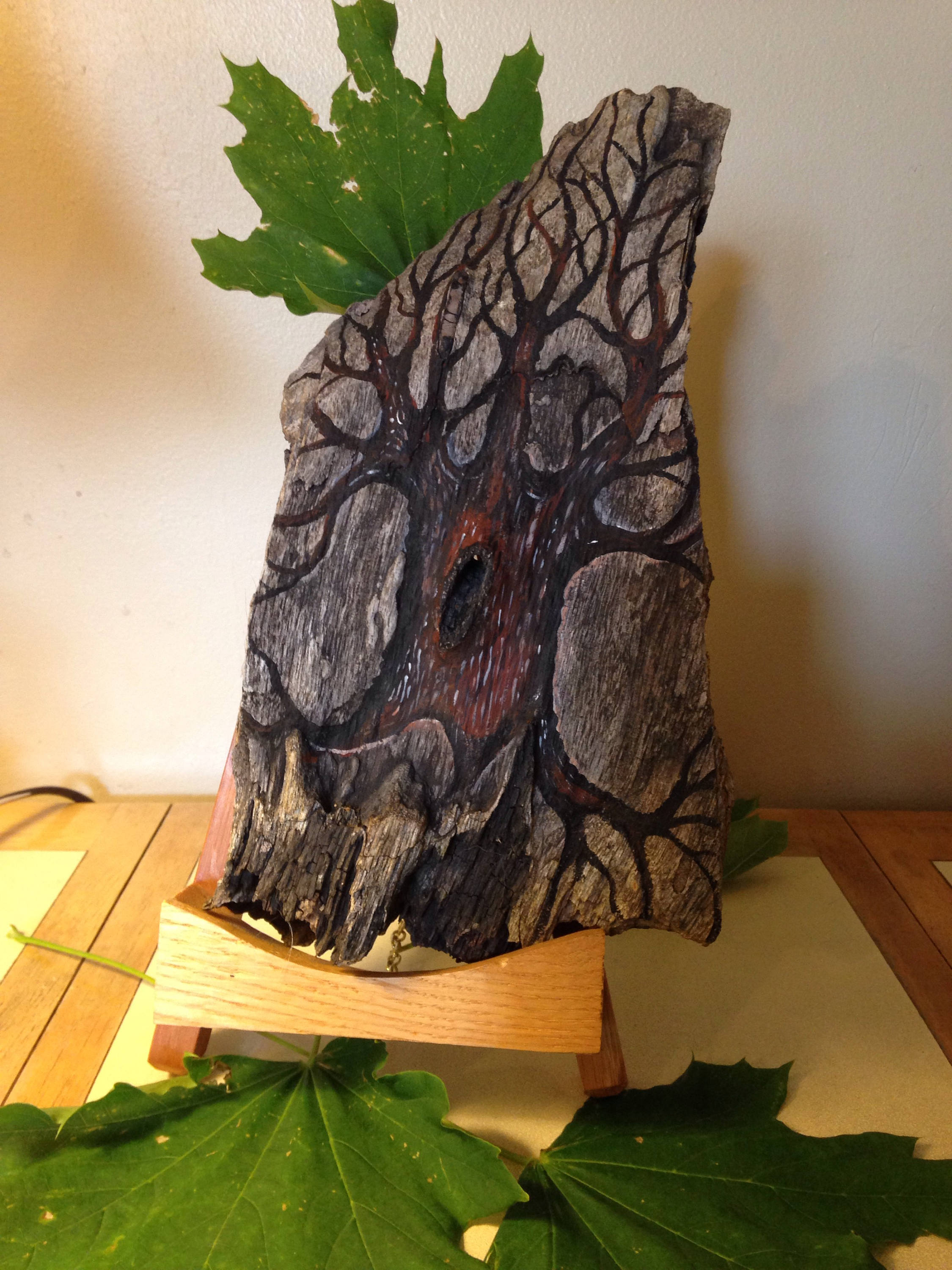 Hand Painted Tree of Life Rustic Driftwood OOAK | Etsy