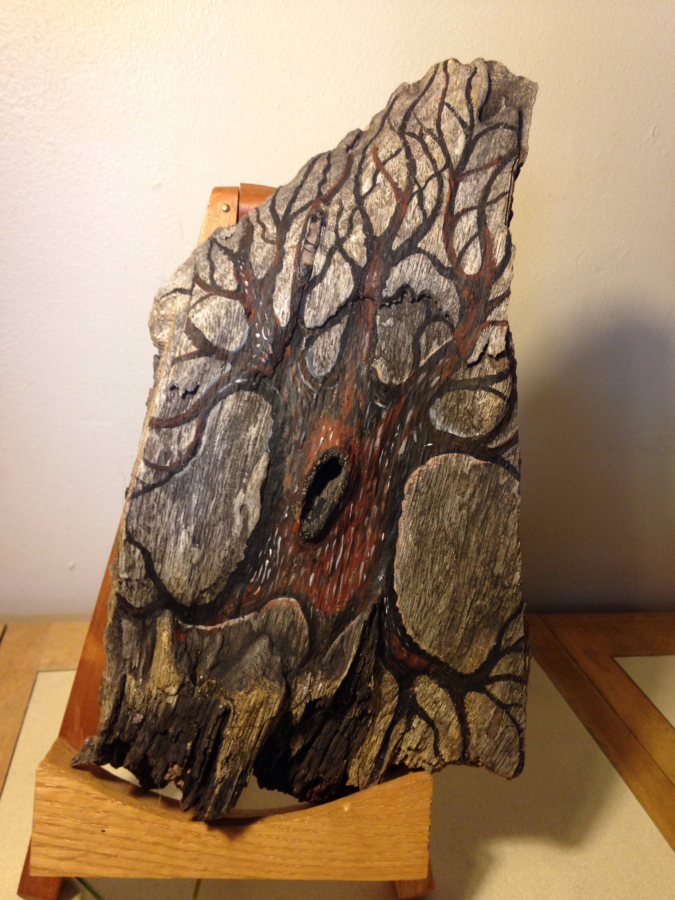 Hand Painted Tree of Life Rustic Driftwood OOAK | Etsy