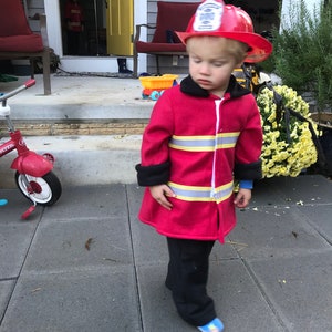 Children Fireman Outfit Made for Children Only - Etsy