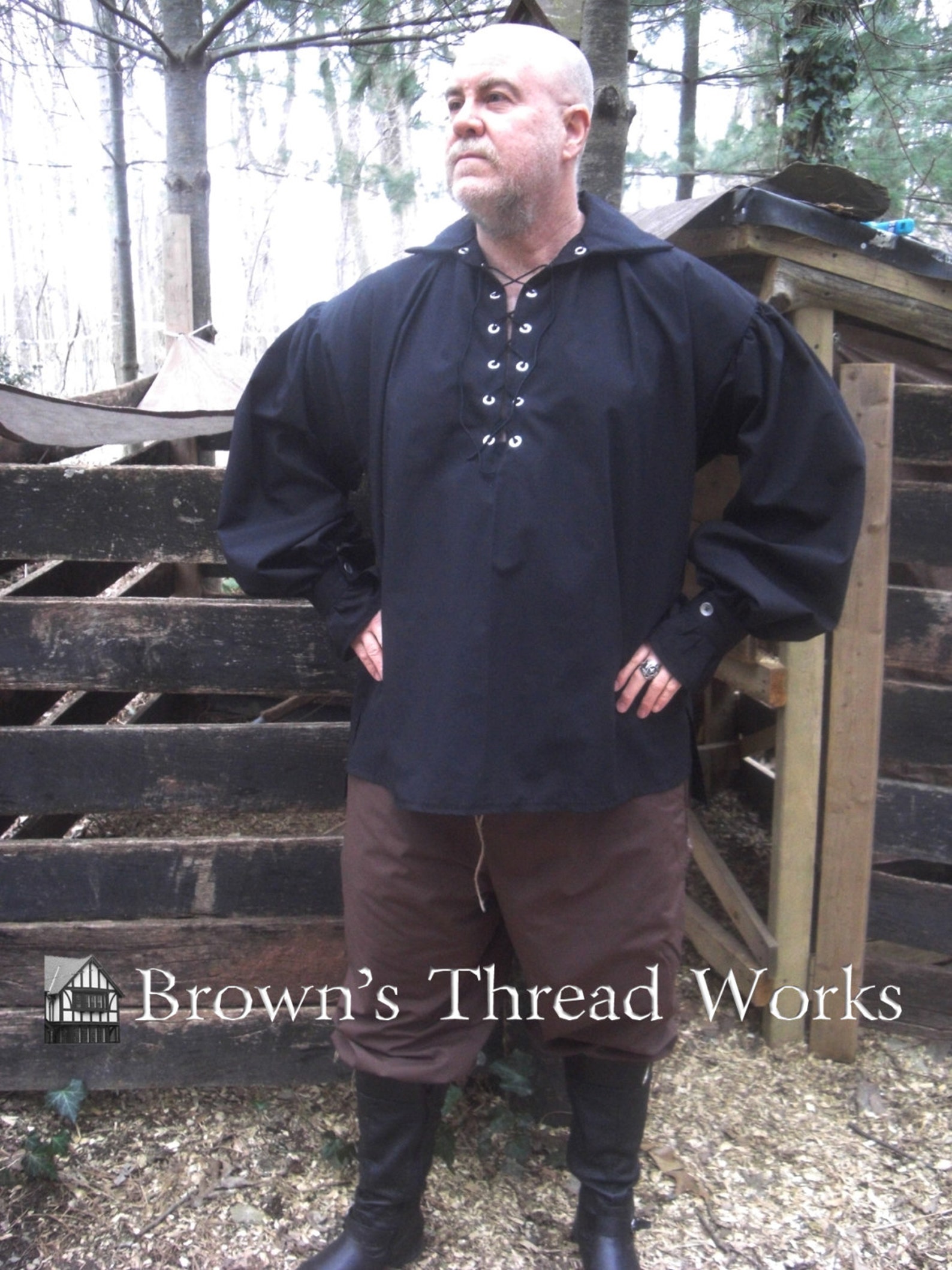 Men's Renaissance Black Pirate Poet Shirt Small to Xlarge - Etsy UK