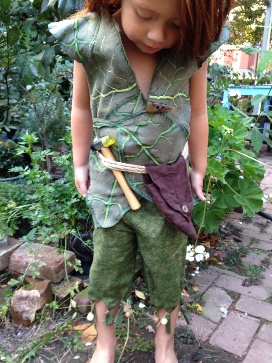 Woodland Leaf Pouch for Children to Adults | Etsy