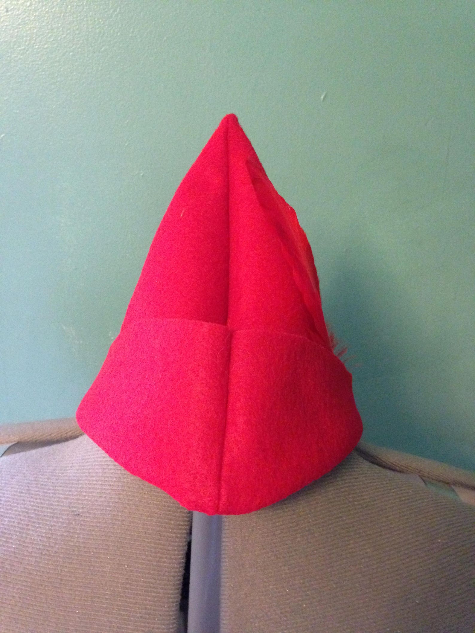 Prince Philip Hat With Real Red Feather in Red Felt READY to SHIP - Etsy