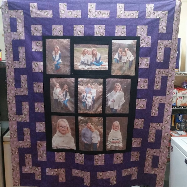 Photo Quilt - Etsy
