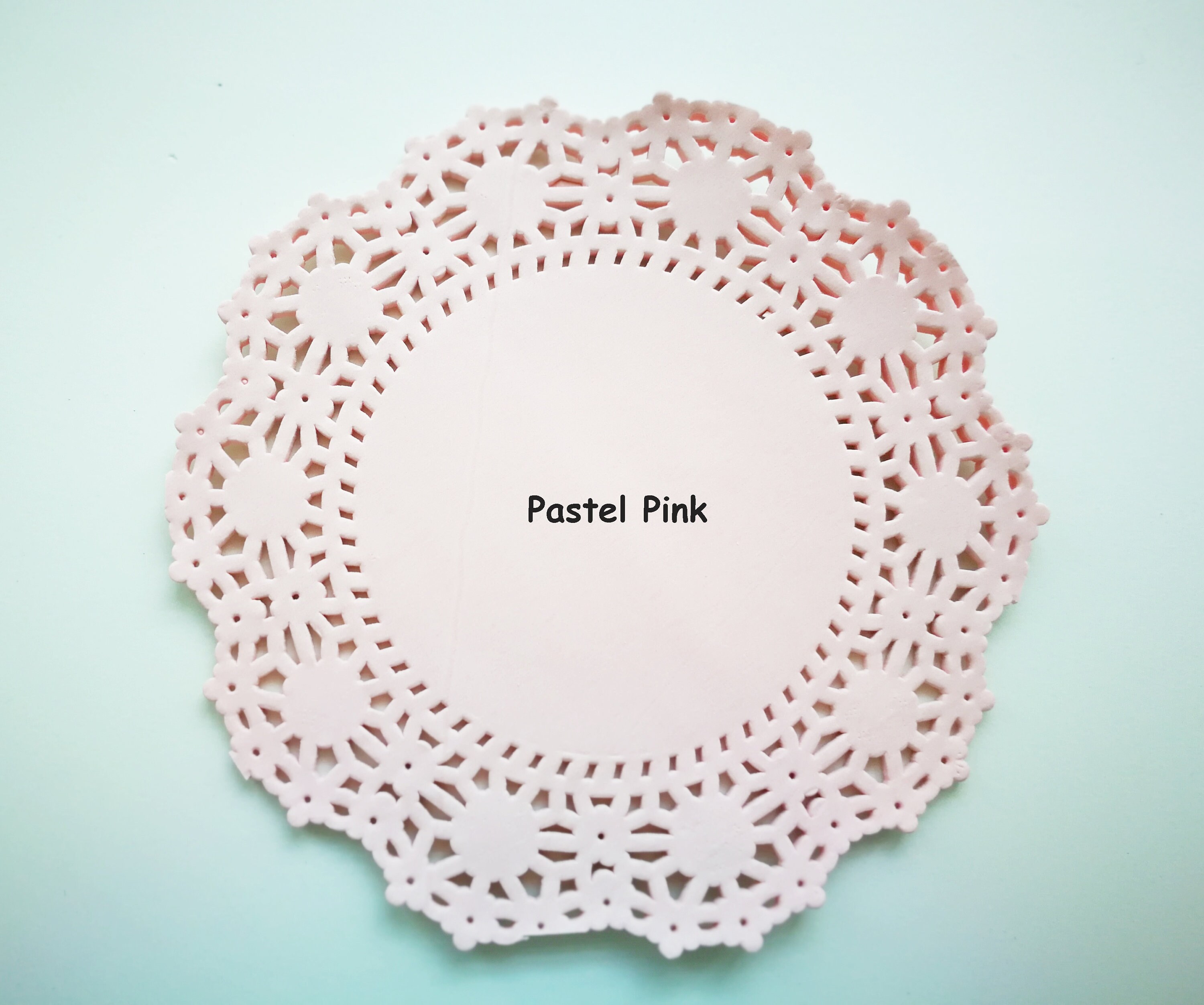Pastel Colors French Lace Paper Doilies 4.5pastel Red - Etsy