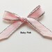 Pre-tied Ribbon Bow|ready to Use SILVER EDGE Mini Satin Ribbon Bow|pack ...