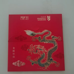 Set of 4 Elegant Chinese Lucky Packet|chinese Hongbao|chinese Lucky ...