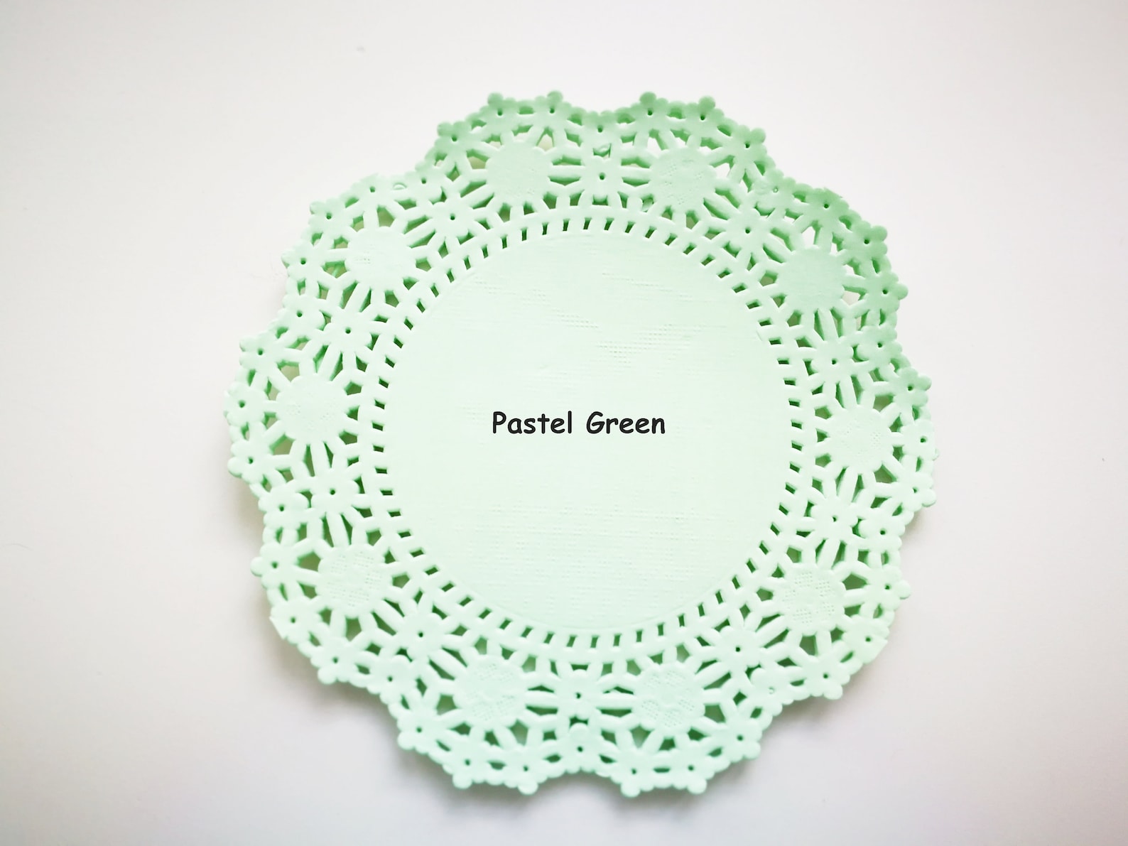 Pastel Colors French Lace Paper Doilies 4.5pastel Red | Etsy