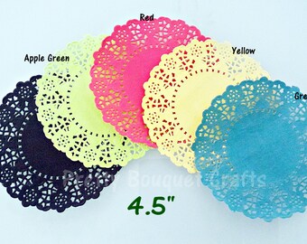 Red Paper Doilies - Etsy