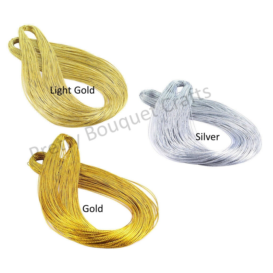 Metallic Gold String|metallic Silver String|jewelry Silver Thread ...