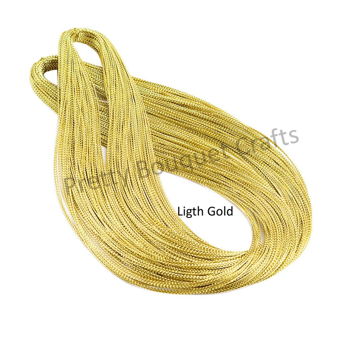 Metallic Gold Stringmetallic Silver Stringjewelry Silver Threadjewelry ...