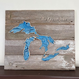 The Great Lakes - Etsy