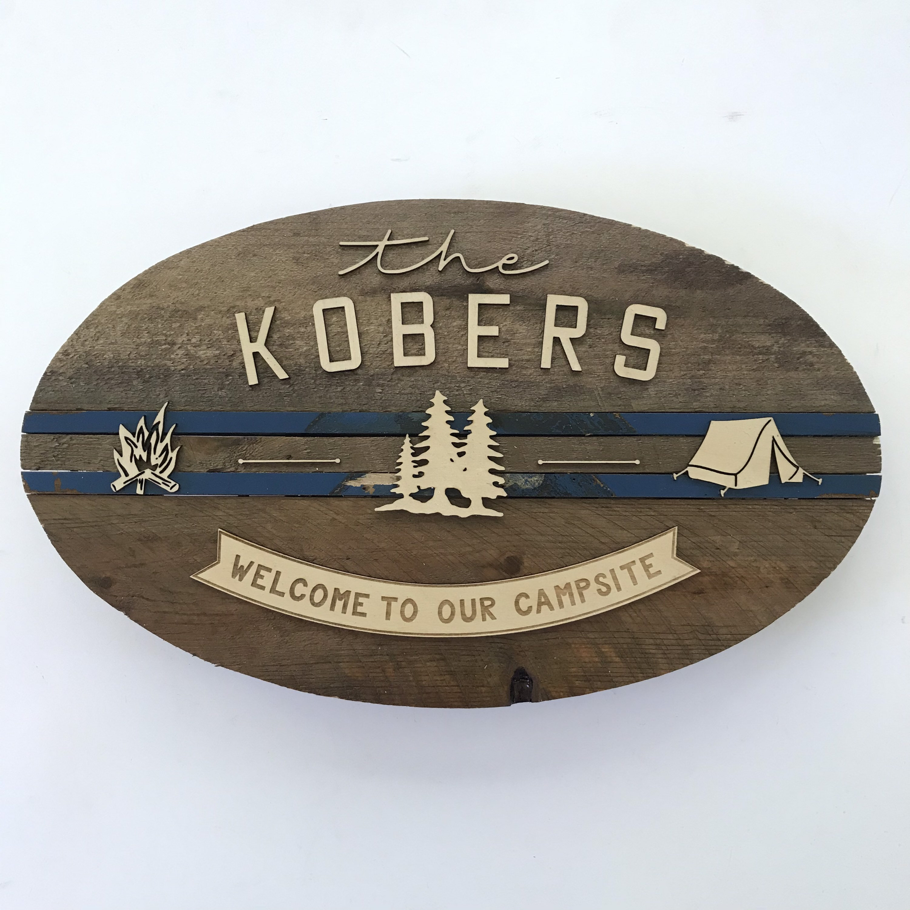 Custom Campsite / Yard / Garden Outdoor Sign - Etsy