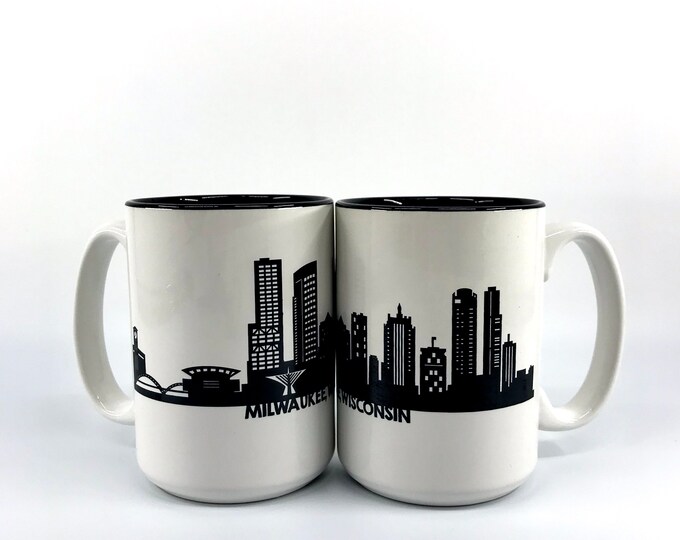 Milwaukee Skyline Mug - Etsy